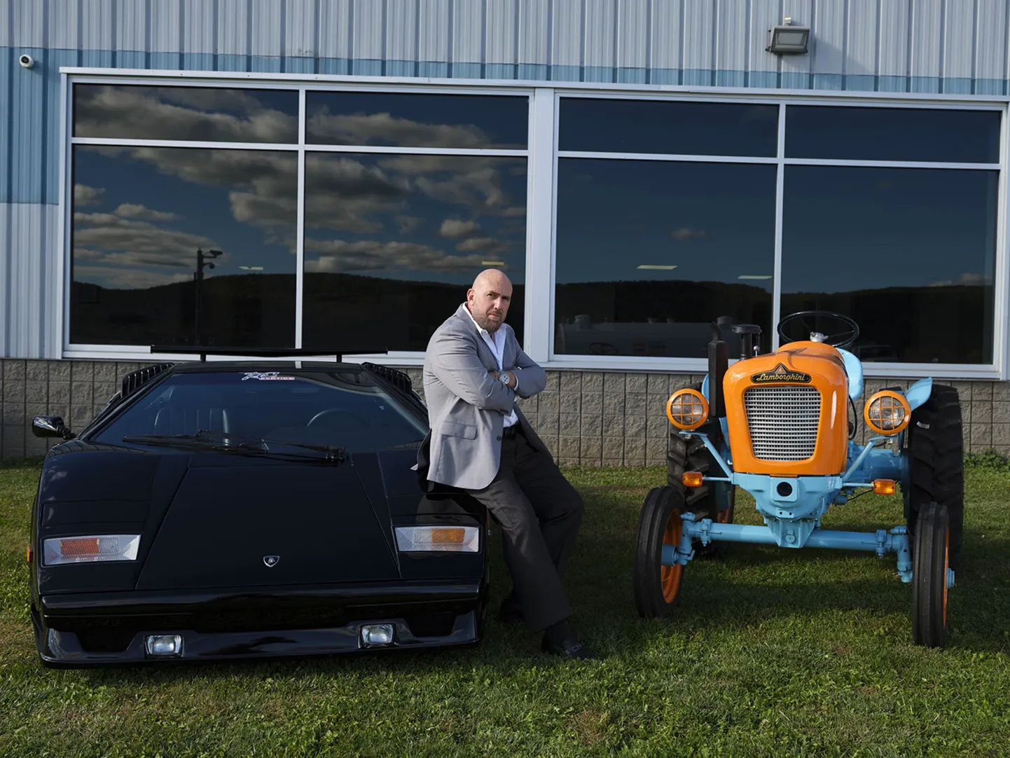 Tema esimene Lamborghini oli traktor