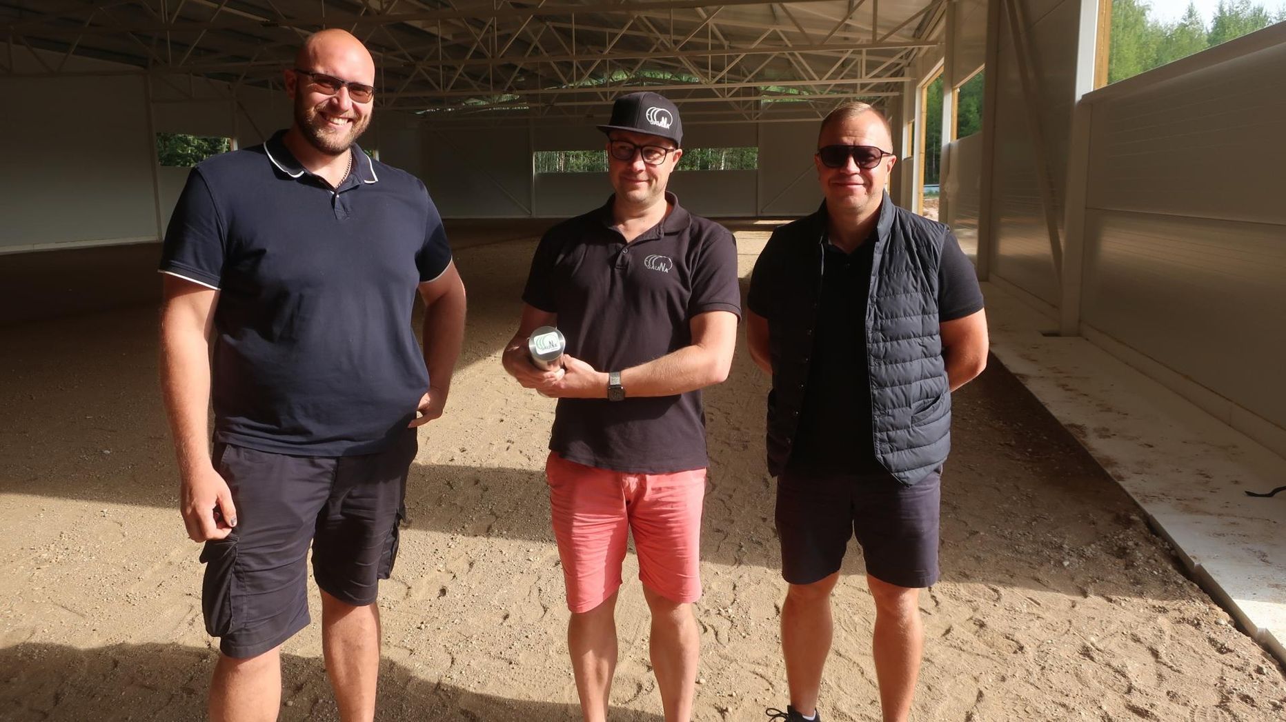 Saunameister pani nurgakivi uuele tootmishoonele