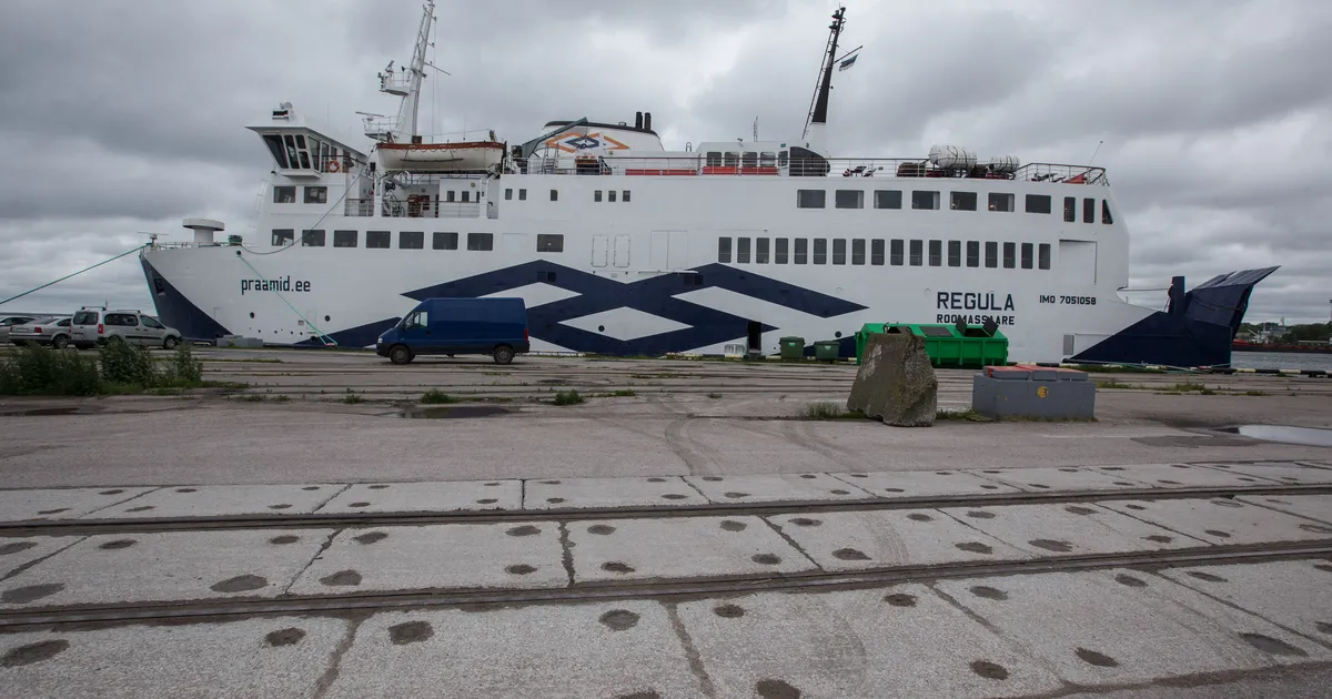 Parvlaev Regula rike on kõrvaldatud ja laev tagasi liinil