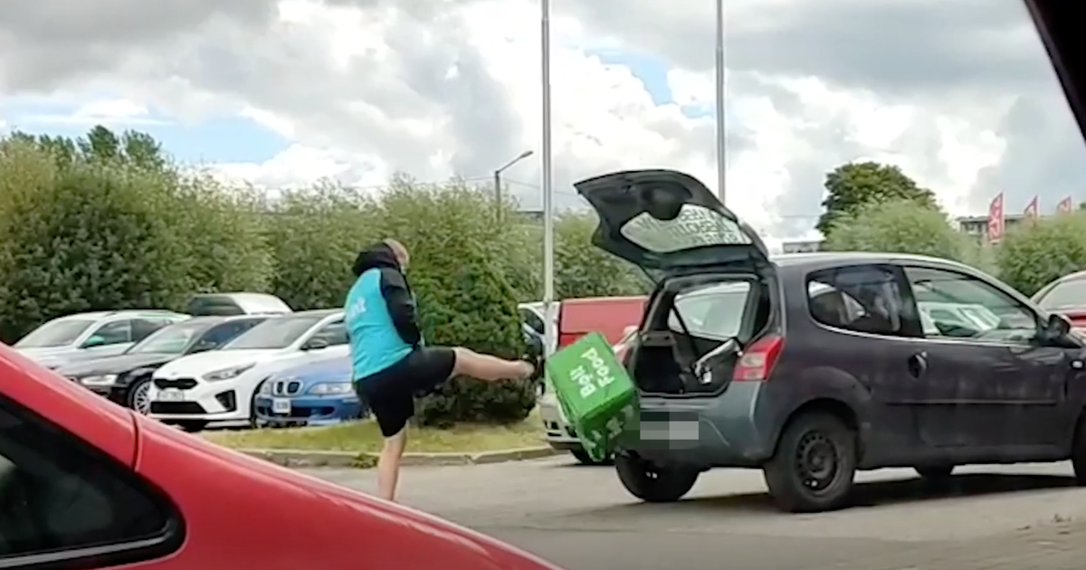 LUGEJA VIDEO Wolt vs. Bolt: kuller mängis toidukotiga agressiivselt ...