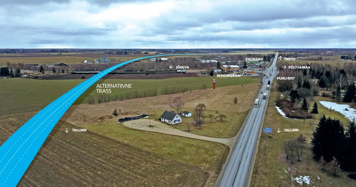 Maanteeamet plaanib kaotada Tallinna-Tartu maanteelt ühe aeglase ja ...