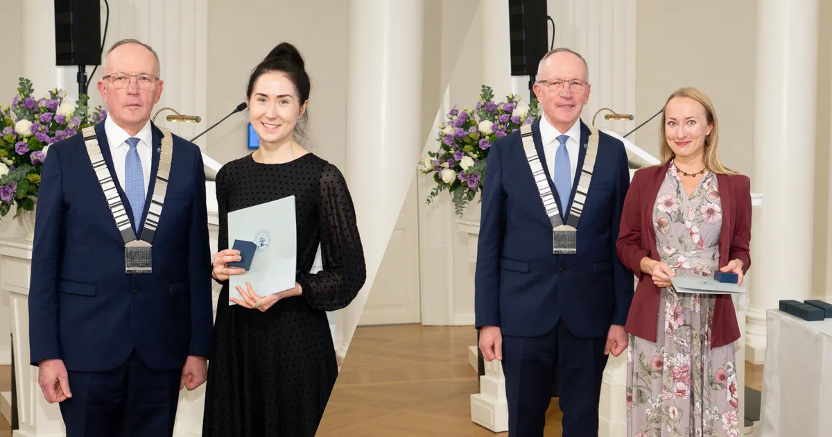 NEID ON KAKS Korraga Tartu ülikooli aumärgi pälvinud nimekaimud on oma ...