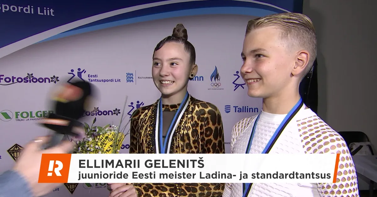 Reporter: Selgusid võistlustantsu Eesti meistrid