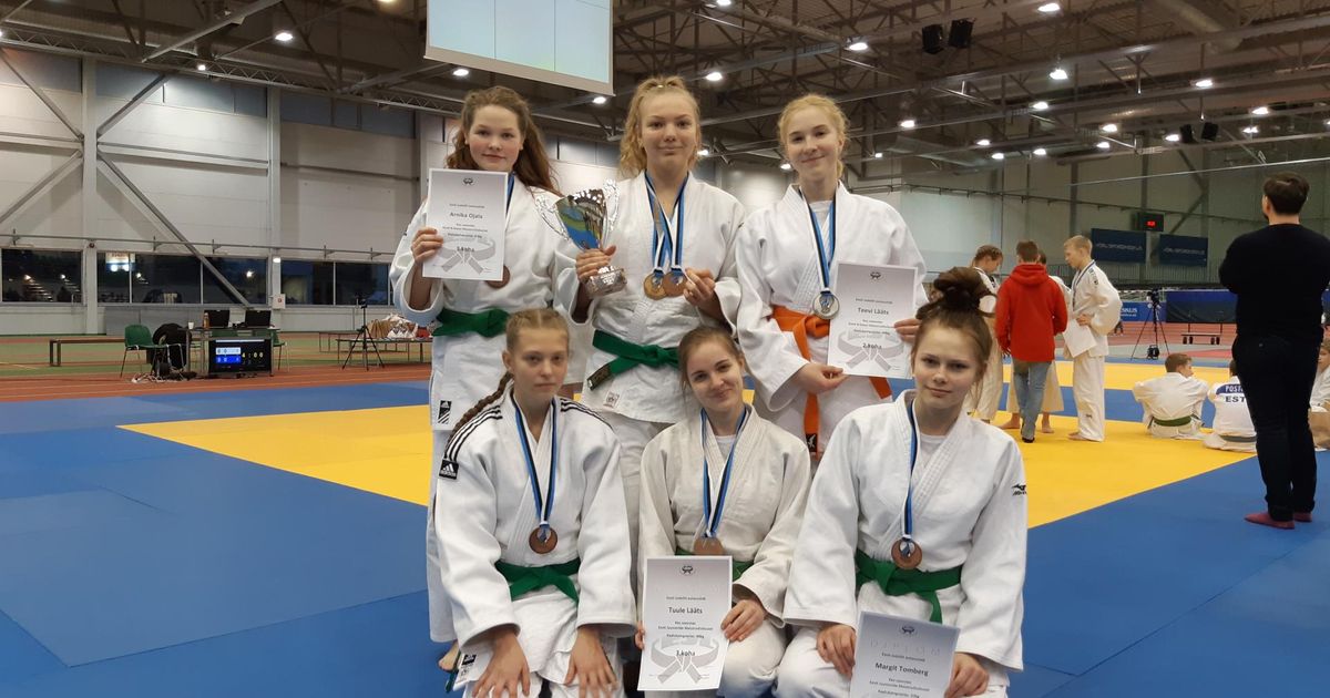 Judokad tõid Eesti meistrivõistlustelt medaleid Judokad tõid Eesti meistrivõistlustelt medaleid