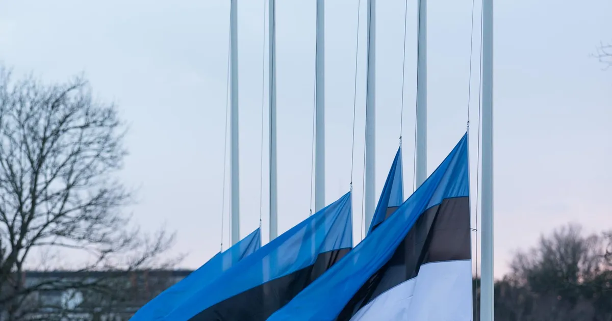 Reedel heisatakse Eesti lipud leinalipuna