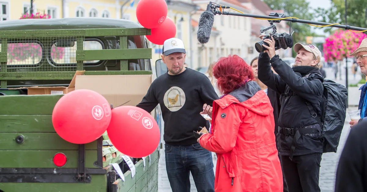 Kana-Tanel seab pealinnas üles munaautomaadi