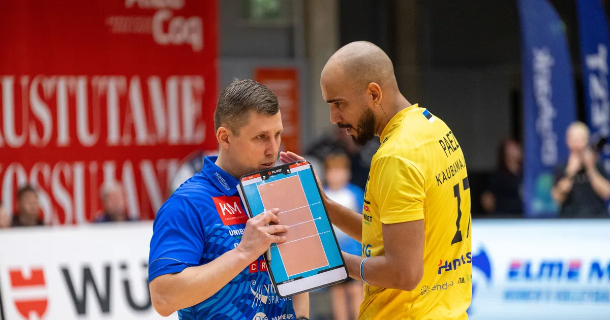 Pärnu peatreener Vassiljev: ma pole ammu nii kurja häält teinud ...