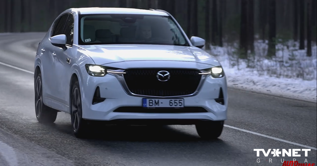 VIDEO Milzis no Japānas. Raidījums testē jauno "Mazda CX-60"
