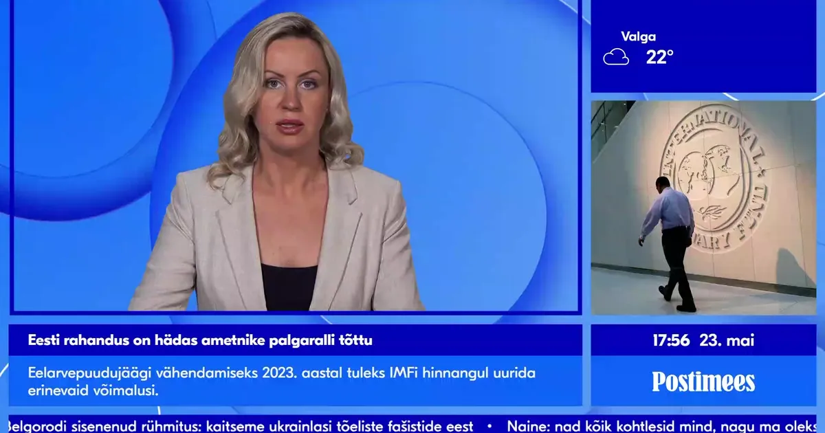 POSTIMEHE TELEUUDISED Eesti rahandus on hädas ametnike palgaralli tõttu