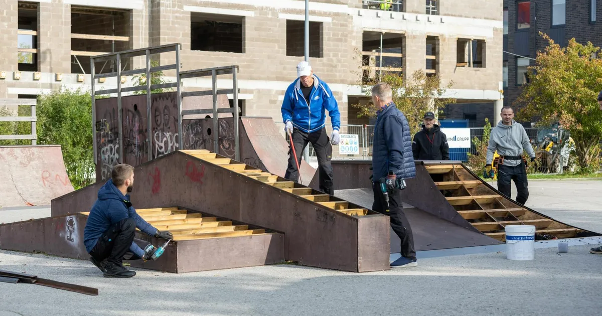 GALERII Skate-pargi lõpust loodetakse uue algust