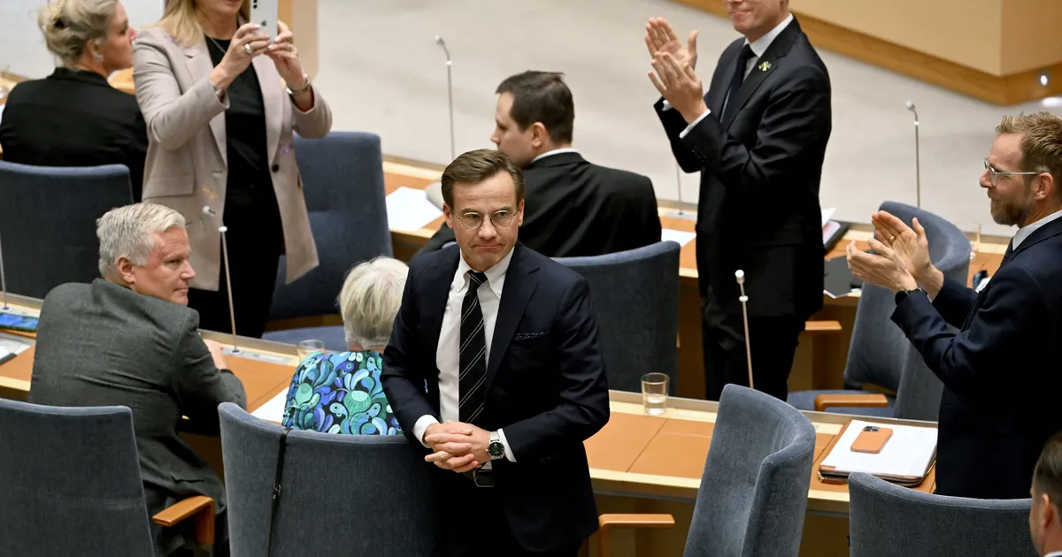 Rootsi parlament valis Kristerssoni peaministriks