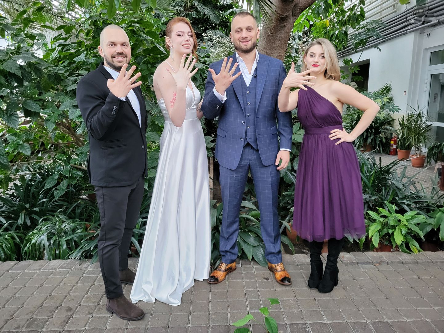 FOTO Gada "slepenākajās kāzās" apprecējušies Elīna Pakalne un Kristaps ...