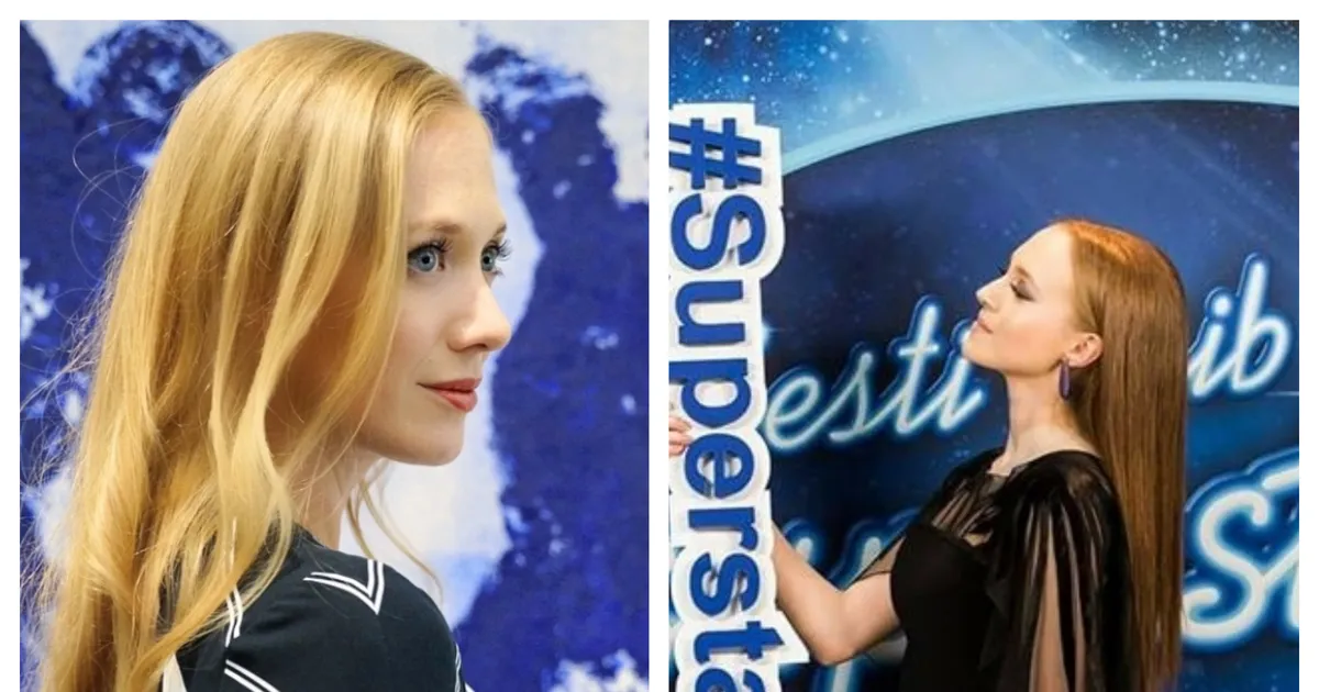 Lauljatar Charlene Rennit oma nooremast õest Superstaari Anette Mariast ...