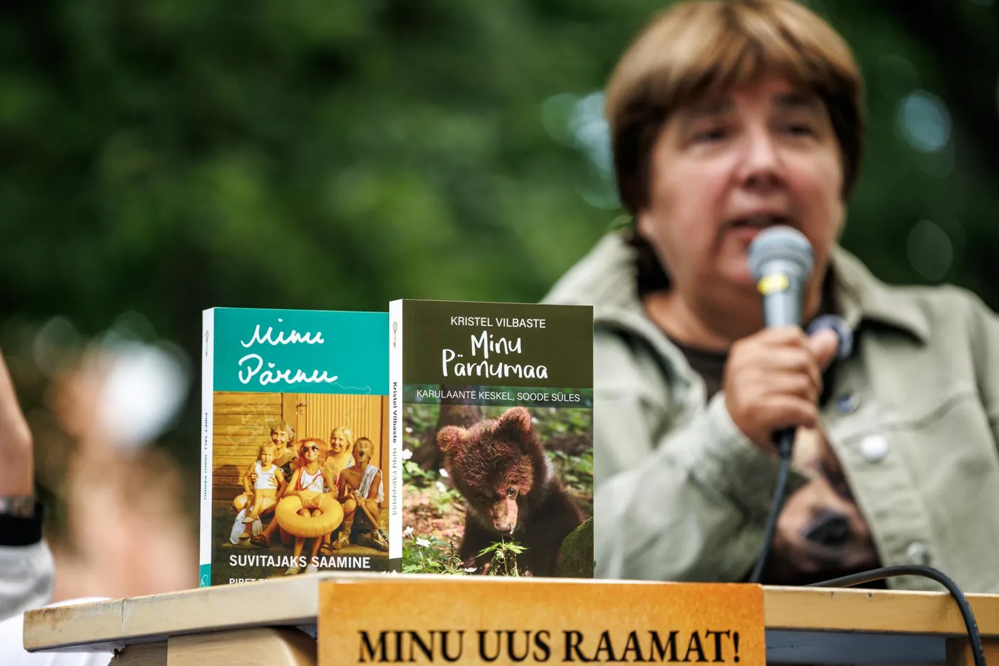 KRISTEL VILBASTE UUS RAAMAT Kui piim on tilgastanud ja mets tervendab ...