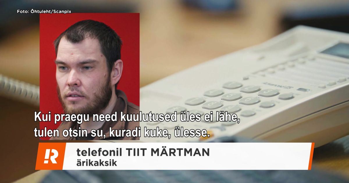 Ärikaksikud Tiit ja Teet Märtman möllavad taas! Ka suuvärk on Tiidul ...