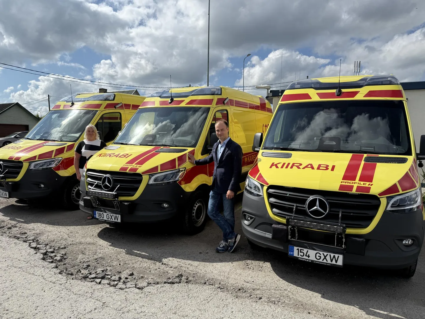 Karell Kiirabi uuendas autoparki – Rakvere sai kaks uut kiirabiautot