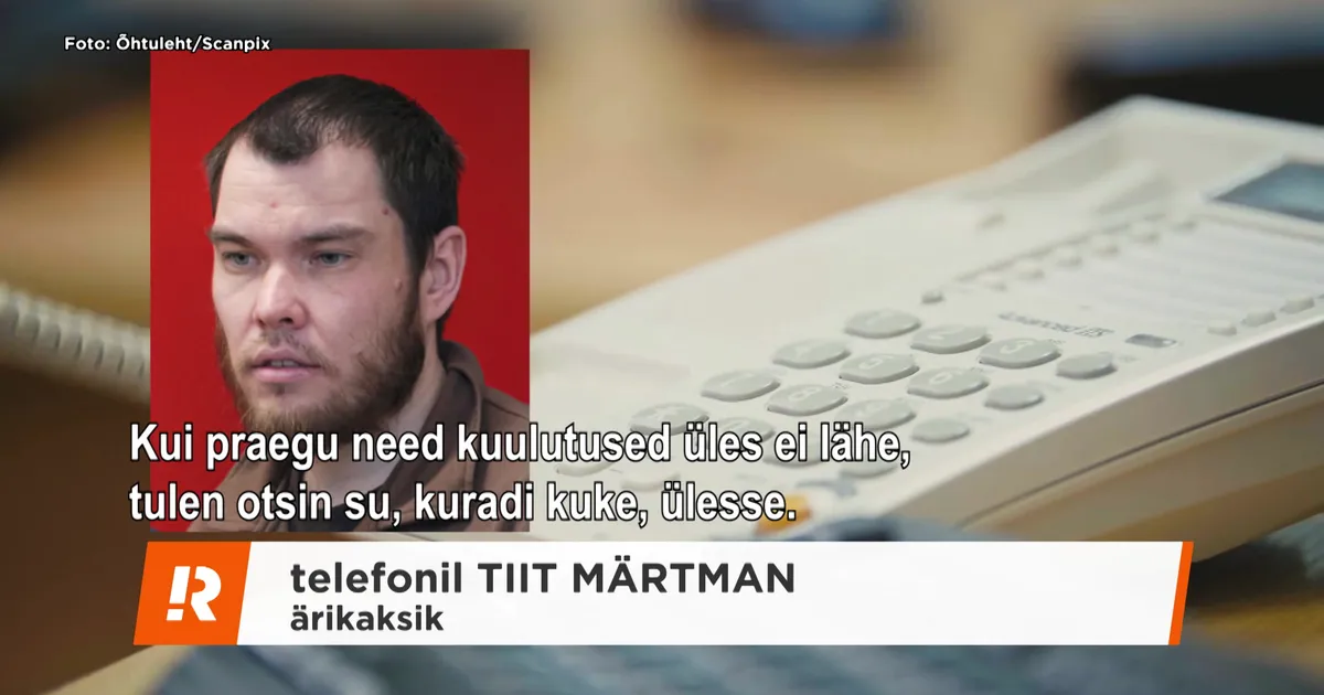 Ärikaksikud Tiit ja Teet Märtman möllavad taas! Ka suuvärk on Tiidul ...
