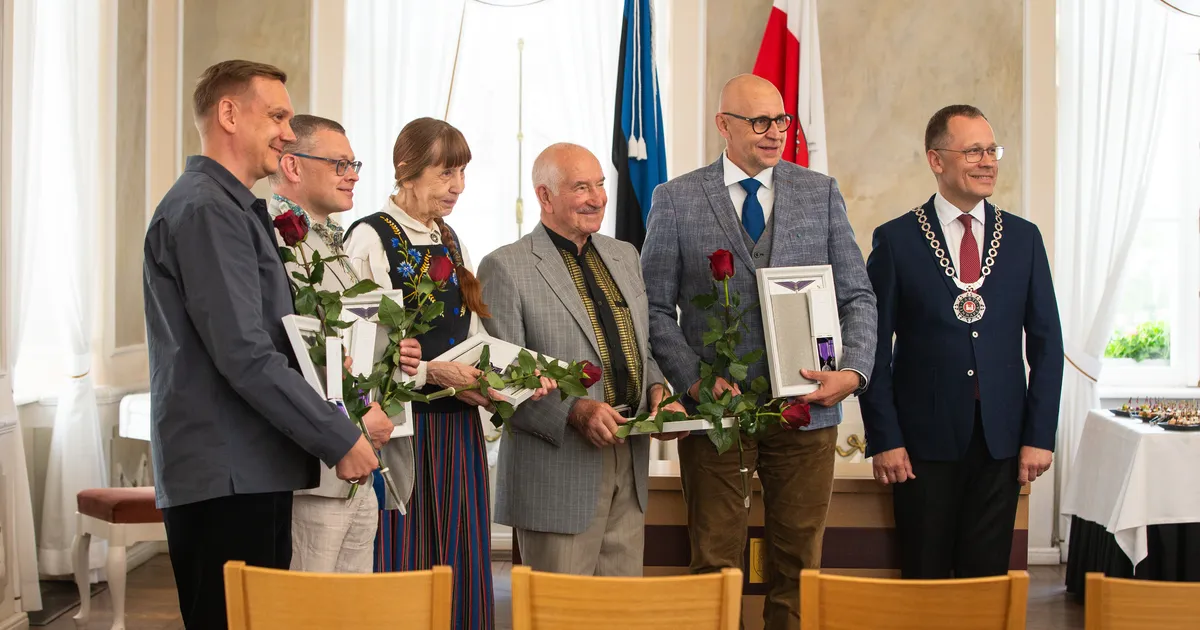 GALERII Raad tunnustas Tartu arengusse suurelt panustanud tartlasi