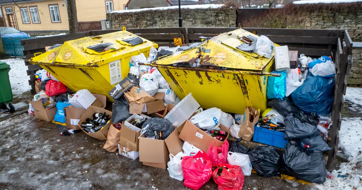 Lumetorm tekitas jäätmesegaduse