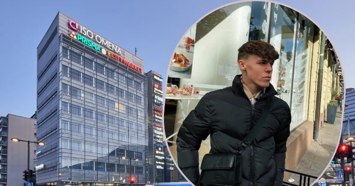 Iso Omena ostukeskuses töötav Sten Talivee laupäevasest surmajuhtumist ...