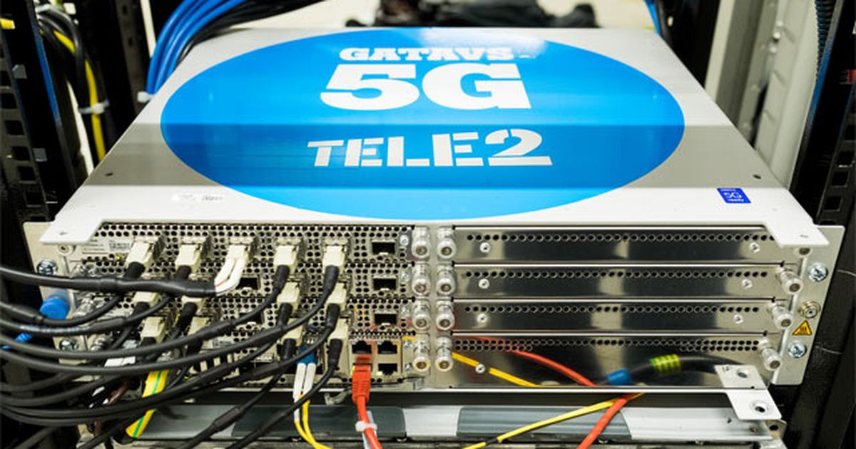 Tele2 5G testos sasniedz datu pārraides ātrumu 575 megabiti sekundē ...
