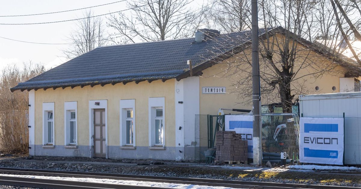 Tamsalu raudteejaama hoone turgutatakse elule