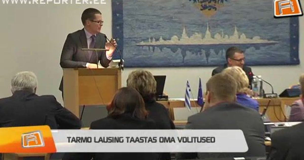 Tarmo Lausing taastast oma volitused