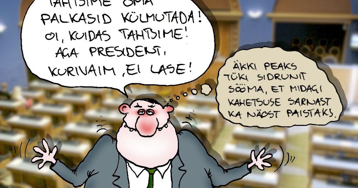 Päeva karikatuur: president lükkas tagasi... - Eesti - Postimees ...
