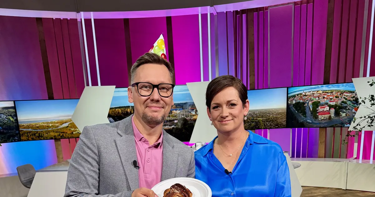 VIDEO «Telehommiku» saatejuht Kristjan Gold tähistab sünnipäeva maitsva ...