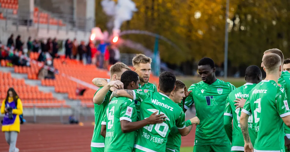 VÄLKRAPORT Pürotehnika, bassein ja väravad: Levadia alistas Tallinna ...