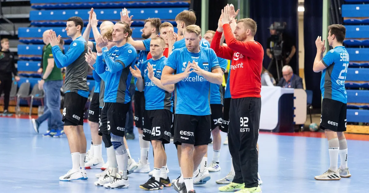 Eesti meeste käsipallikoondis võõrustab Põhja-Makedooniat