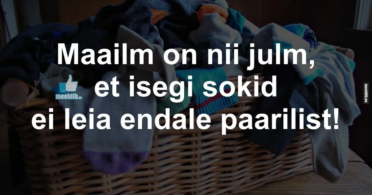 Maailm on nii julm!