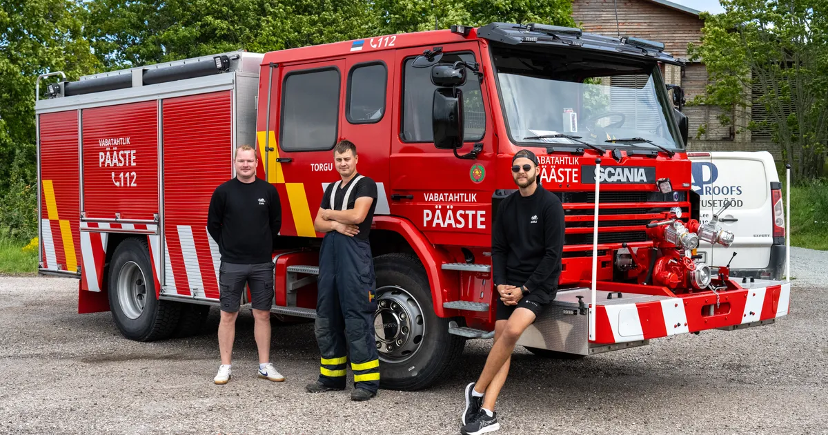 GALERII Torgu vabatahtlikel päästjatel on nüüd päris oma päästeauto