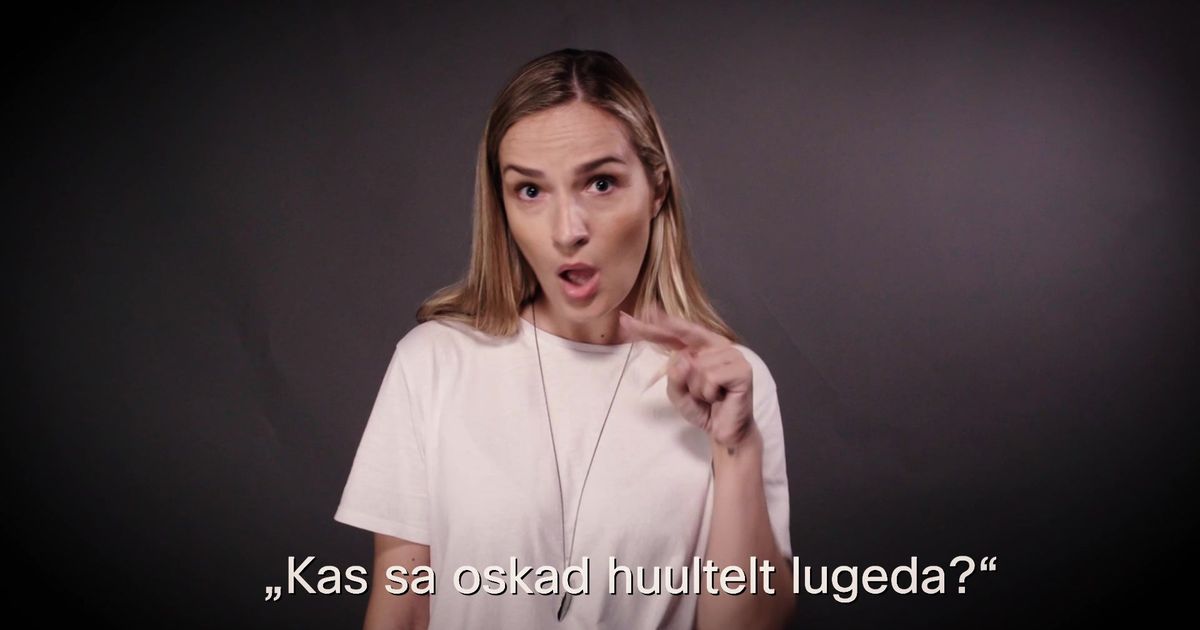 Õpi viipekeelt: Marta Laan näitab, kuidas luua viibeldes tutvust