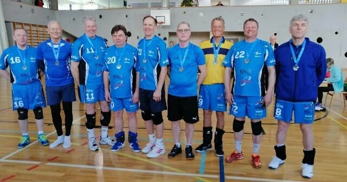 Volleveteranid tulid hõbedale