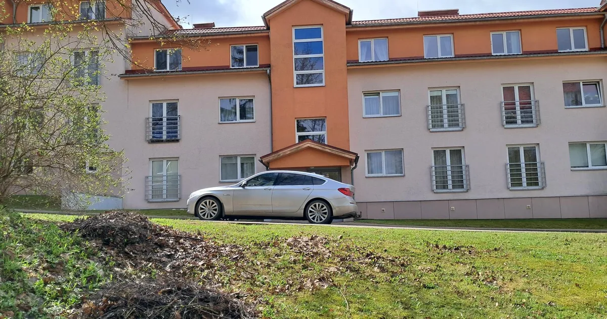 Orust naabemajja lendlevad puulehed tekitavad meelehärmi