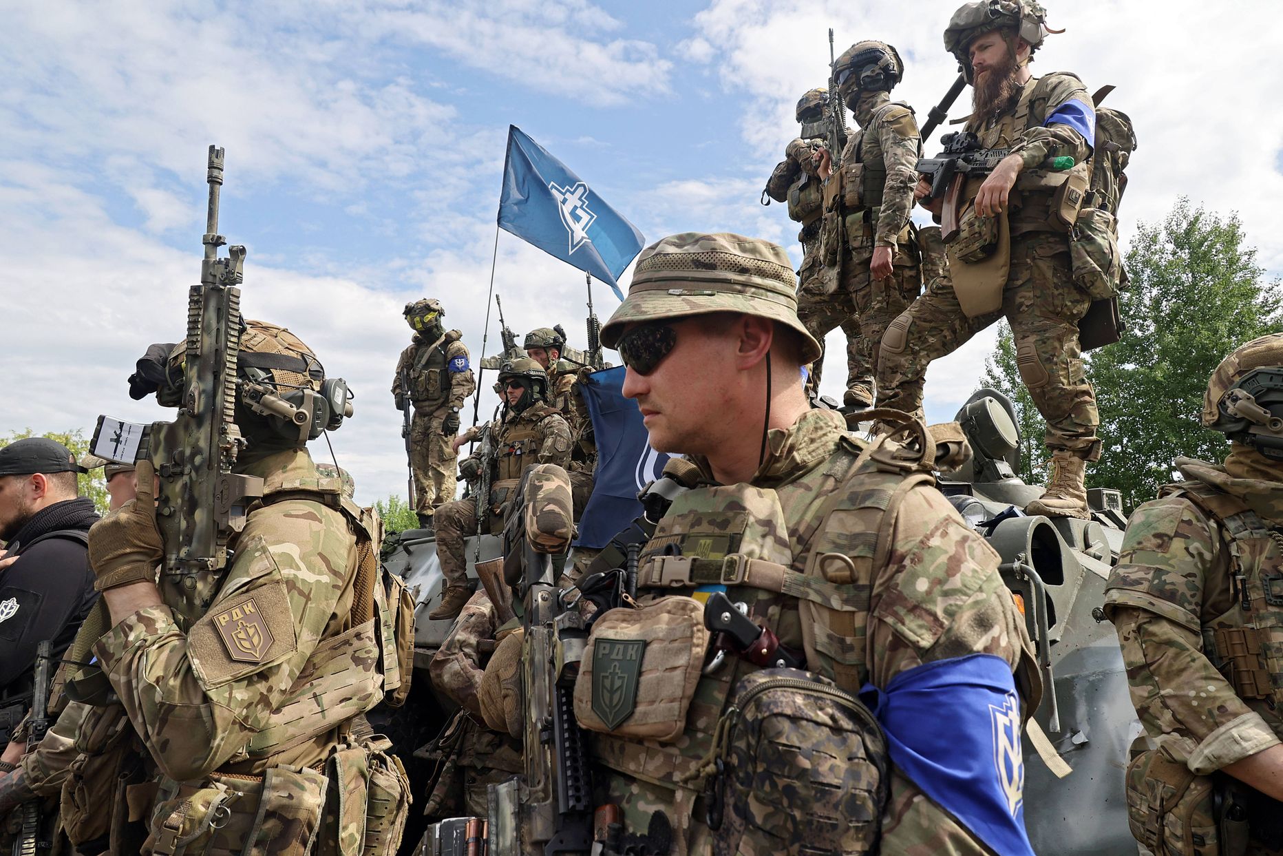 Krievu Brīvprātīgo Korpuss aicina vagneriešus pievienoties gājienā uz ...