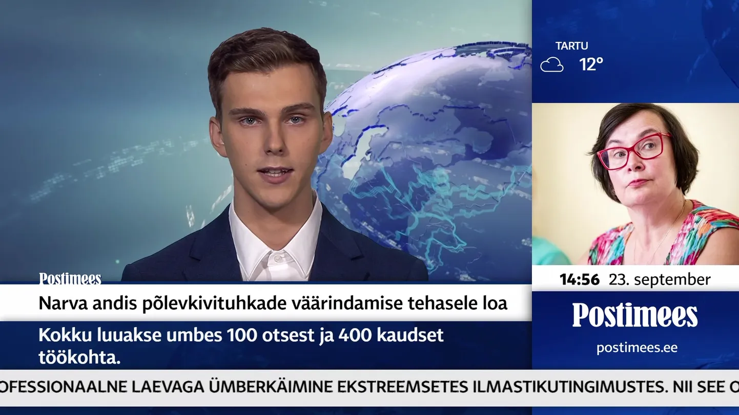 POSTIMEHE TELEUUDISED Narva andis põlevkivituhkade väärindamise ...