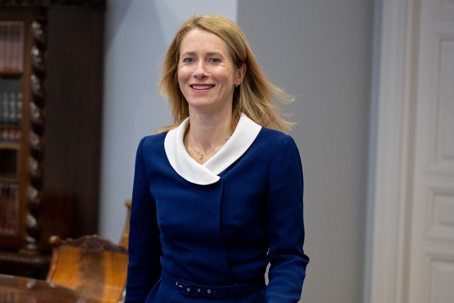 Peaminister Kaja Kallas rüüpas traditsioonilisel õllejoomisel hoopis ...