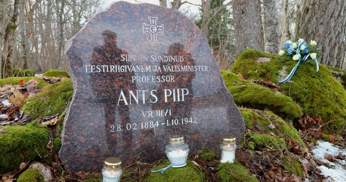 Meenutatakse riigivanem Ants Piipu
