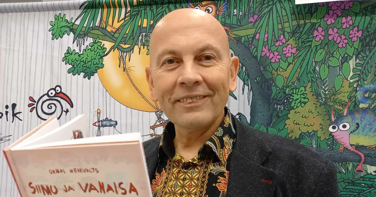 Urmas Nemvalts tutvustab isadepäeval maanteemuuseumis uut lasteraamatut