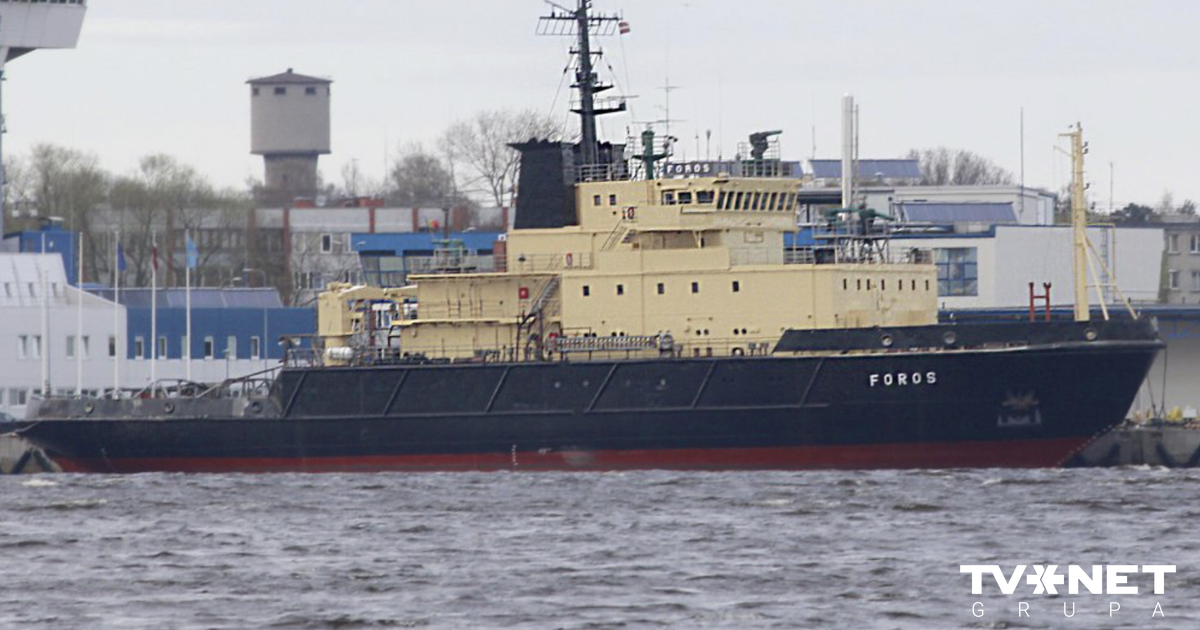 Ar 1,35 miljonu eiro sākumcenu "LVR Flote" izsolīs ledlauzi "Foros"