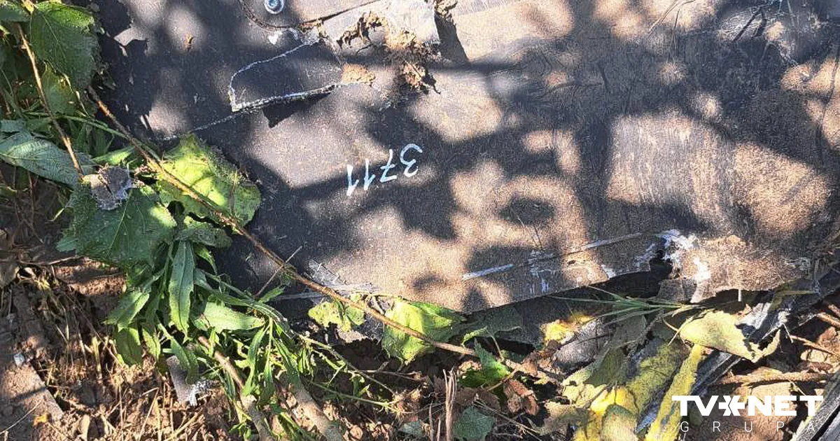 FOTO LTV publicē attēlus ar Latvijā nokritušā krievu drona "Shahed" atlūzām