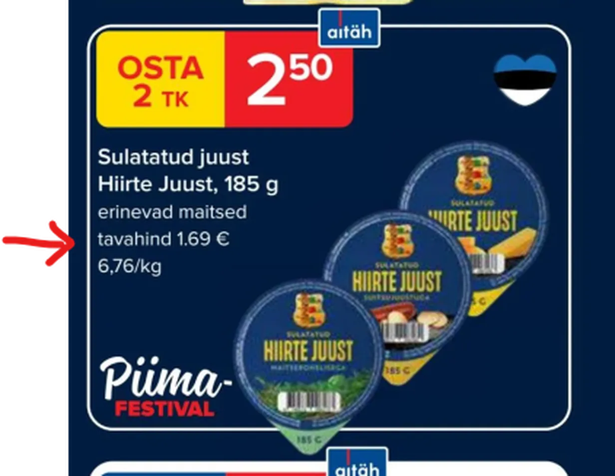 «Allahindlus Eesti moodi!» Apsakas hinnasildil võeti ühismeedias ette