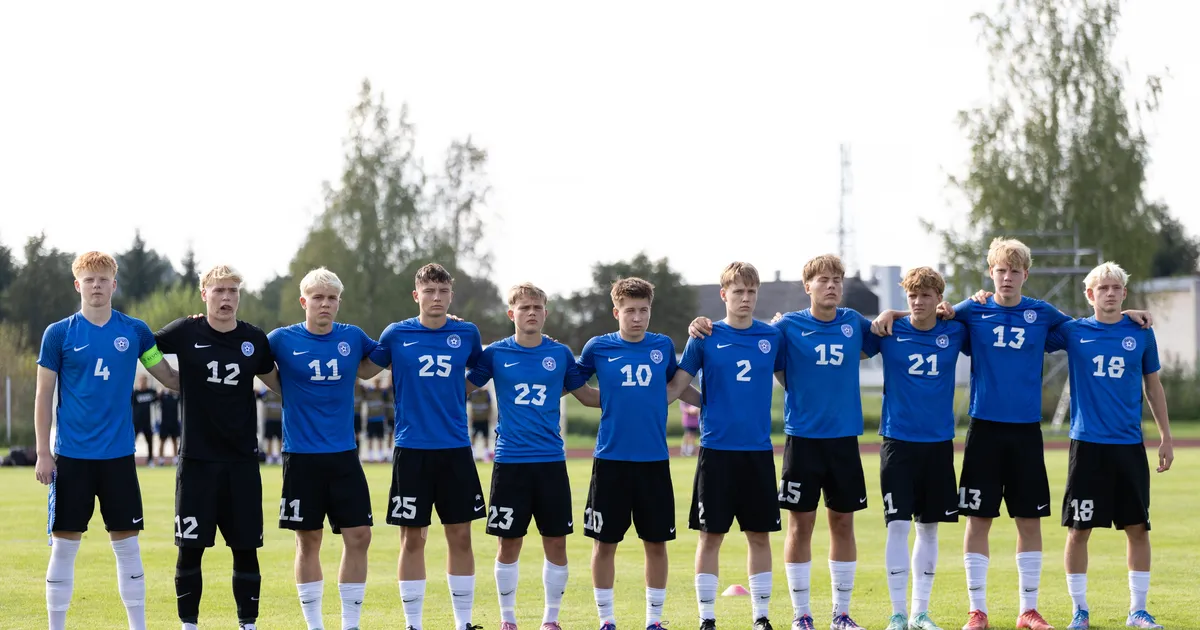 Eesti jalgpallinoored said Itaalia eakaaslastelt 1:8 koslepi ...