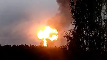 drone attack explosion