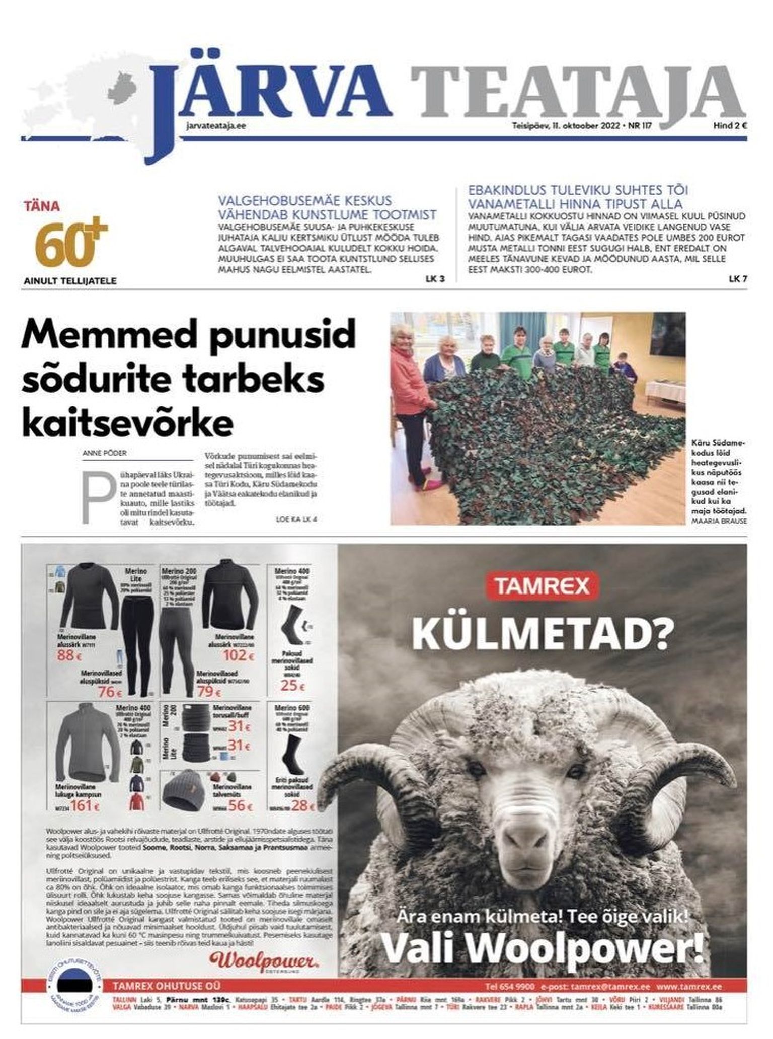 Teisipäevase Järva Teataja tutvustus