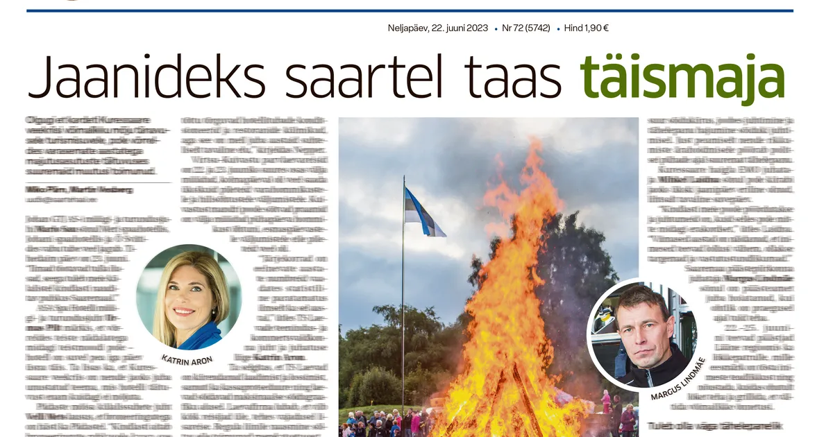 DIGILEHT Saarte Hääl 22. juuni 2023