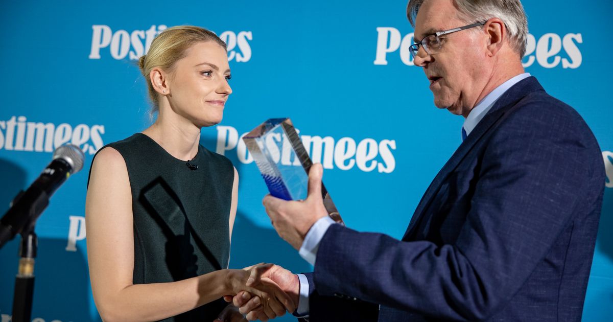 FOTOD JA VIDEO Postimees kuulutas aasta inimeseks Johanna-Maria Lehtme