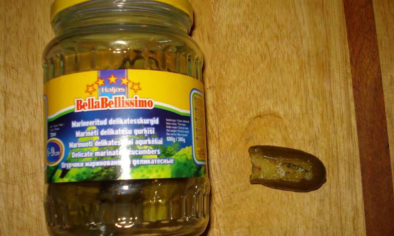 Lugeja pilt: poest ostetud kurkides vingerdasid vaglad - Uudised ...